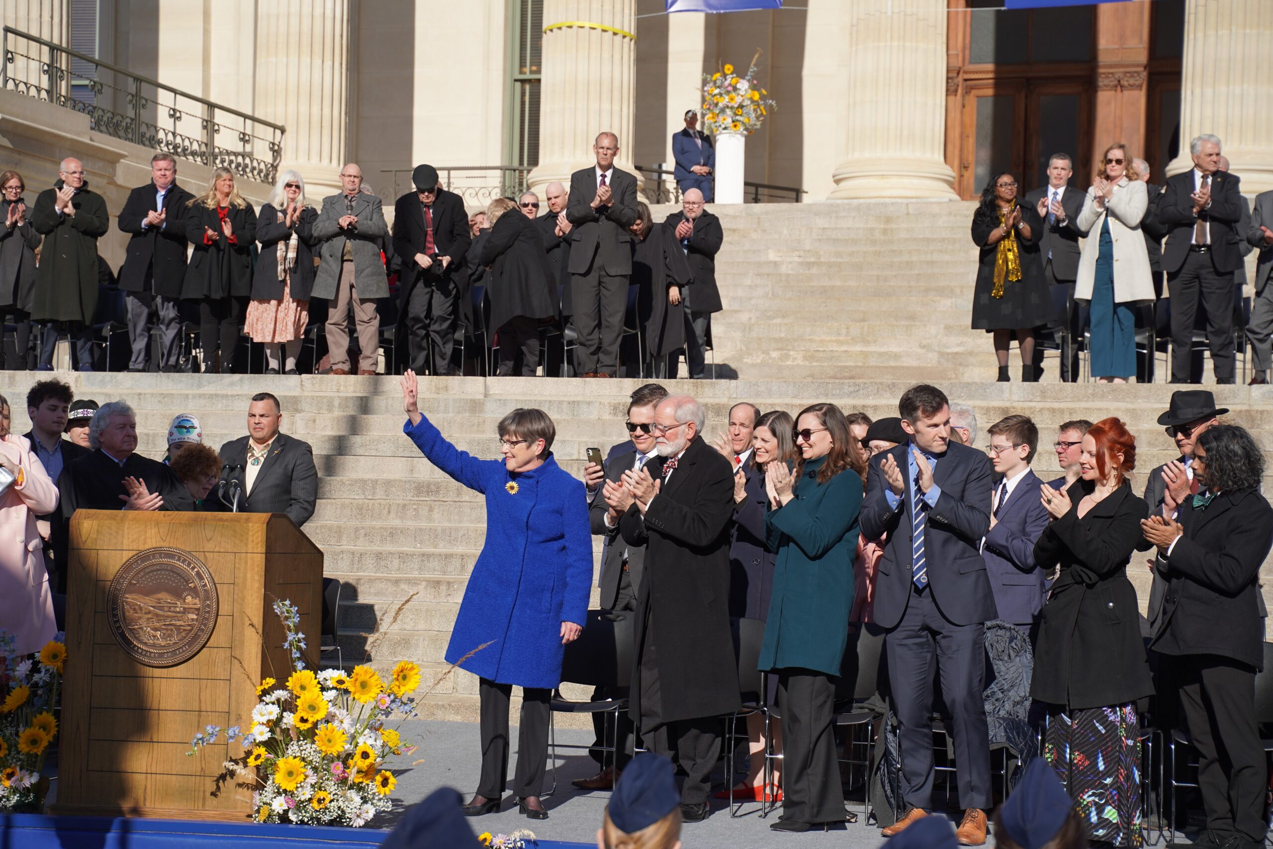 Gov. Kelly tests positive for COVID; State of the State postponed ...